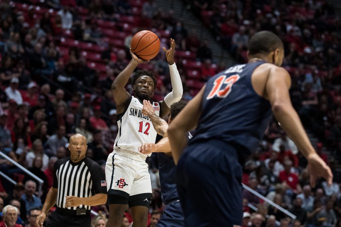 Aztecs dominan en la duela en primer juego de temporada regular - KSDY ...