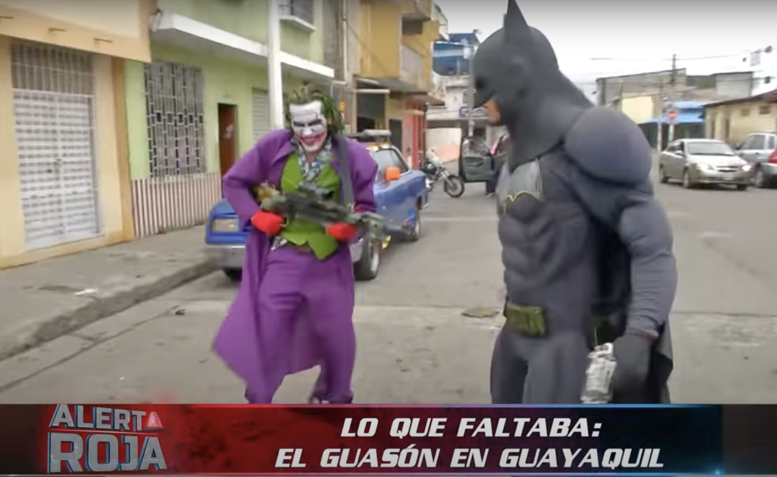 Circula video del Guasón y Batman en las calles de Guayaquil - KSDY ...