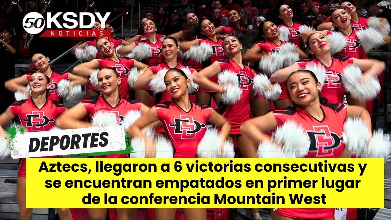 Los Aztecs se encuentran en primer lugar de la Mountain West. - KSDY ...