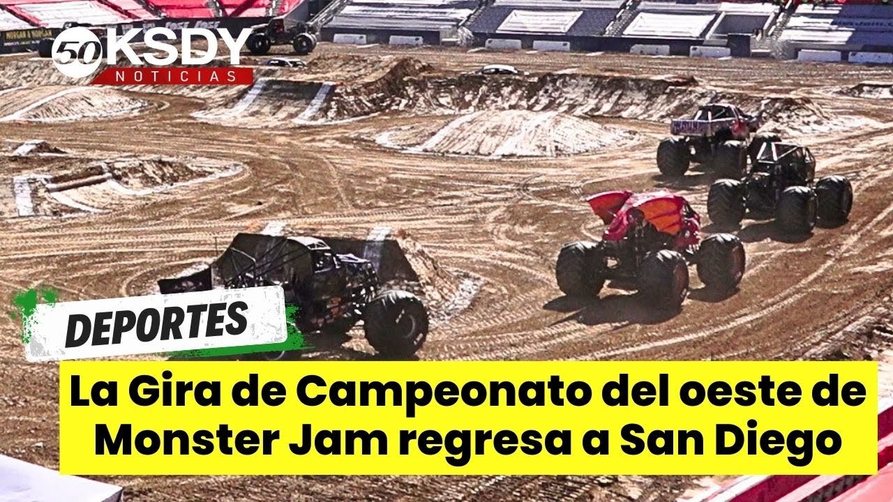 Monster Jam, entrevista con piloto Zombie Bari Musawwir. - KSDY Canal ...